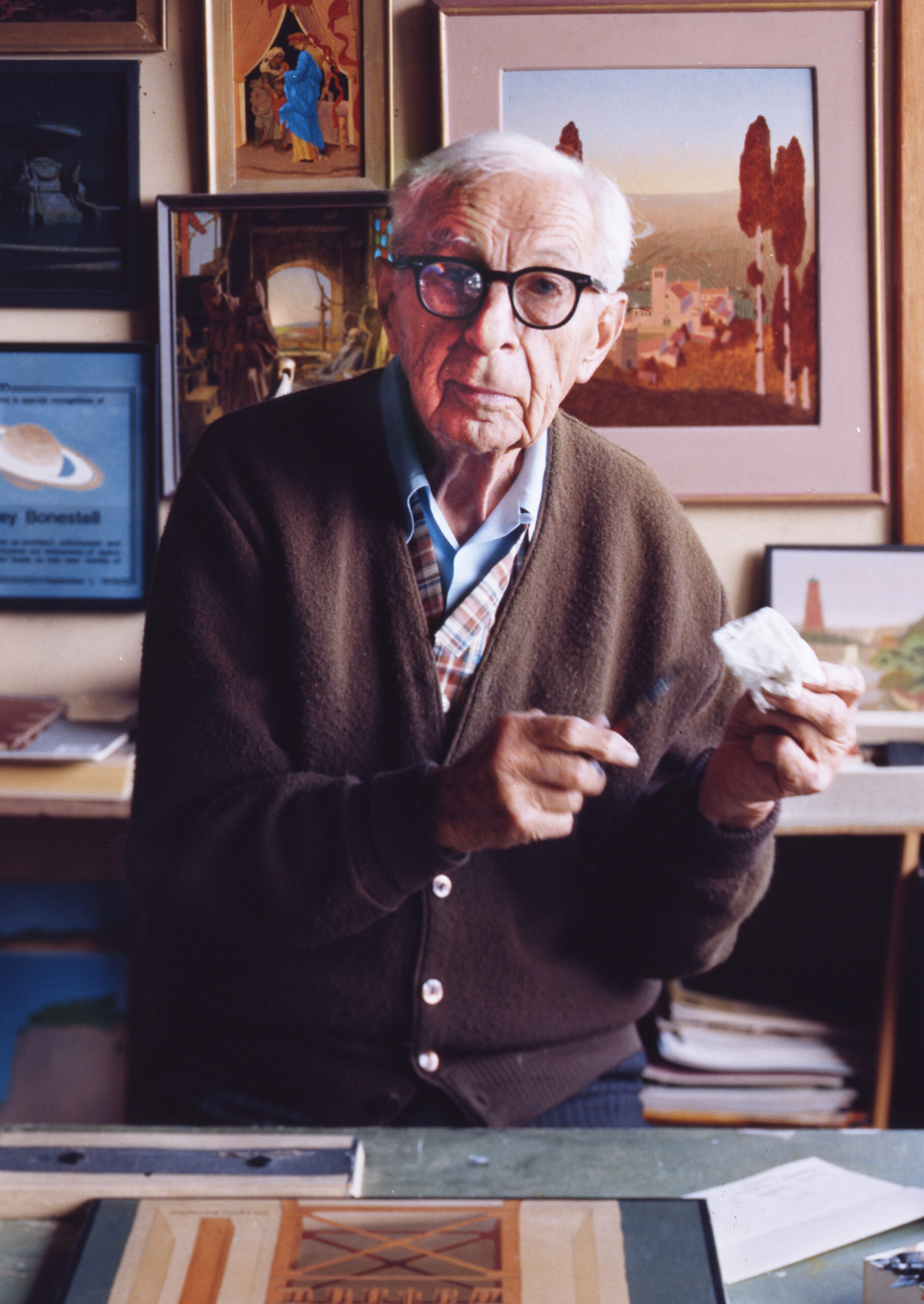 [USA] Chesley Bonestell and the Moon – International Moon Day