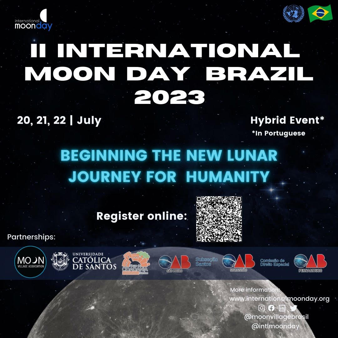 2nd International Moon Day Brasil: O Início da Nova Jornada Lunar para ...